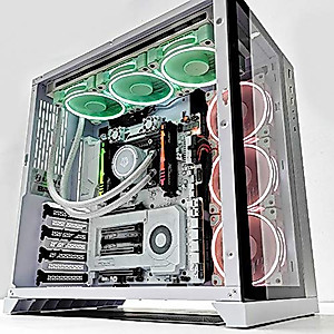 ID-COOLING ZF-12025 Pastel 120mm Case Fan White LED PWM Fan for PC Case/CPU Cooler (Piglet Pink)