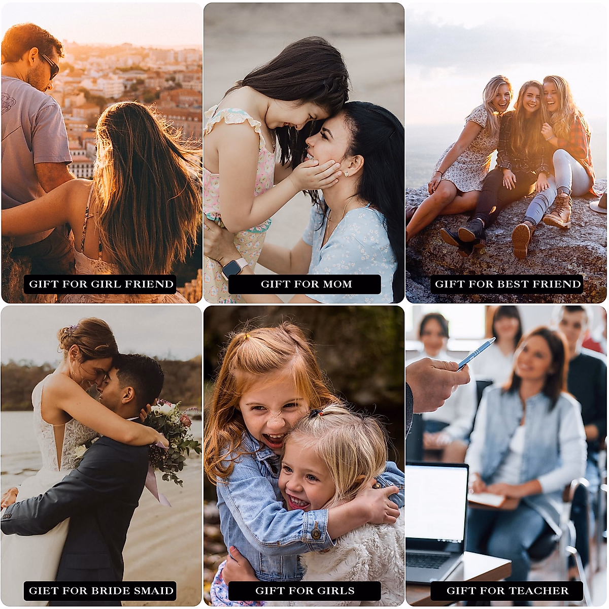 Parima Jewelry Case Jewelry Boxes Personalized Small Initial Jewelry Case Organizer Jewelry Boxes Travel Essentials for Women Birthday Gifts for Mom Friends Her Bridesmaids Teenage - Letter C, Blue