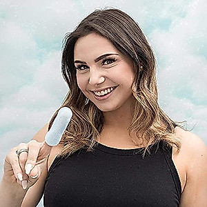 Niusmile Finger Teeth Wipes | 4 x 24 Disposable Oral Brush Ups | Latex Free | Mint Flavor