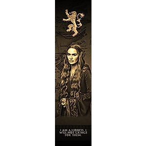 Cersei Lannister Game of Thrones Bookograph Metal Bookmark