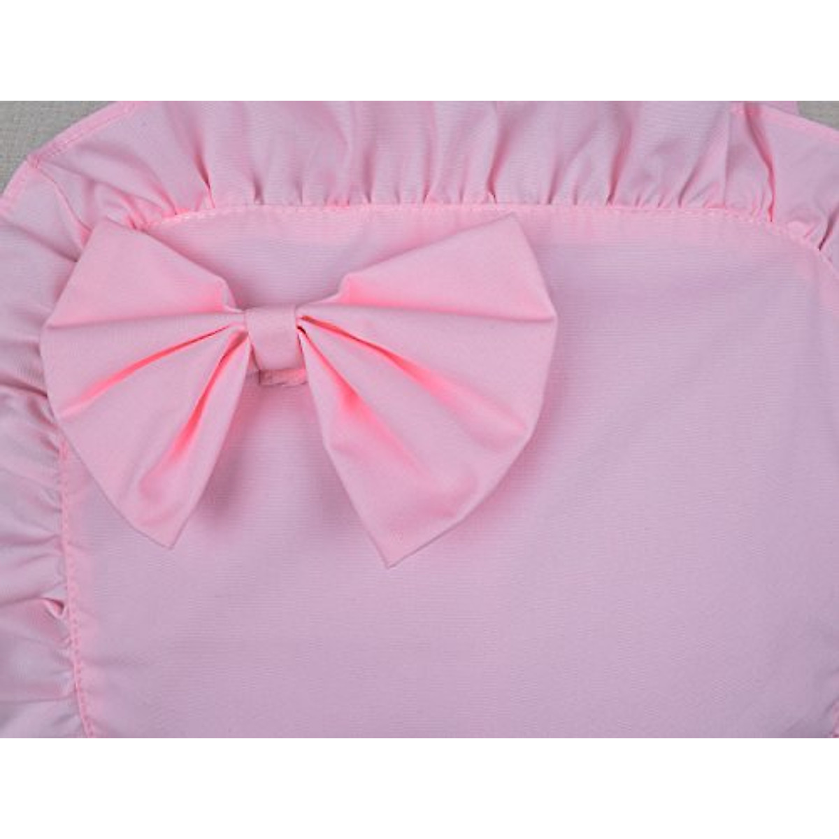 Cute Girls Bowknot Lady's Kitchen Restaurant Women's Cake Apron Fashion Funny Aprons for Christmas Gift (Pink)