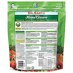 Dr. Earth Organic 5 Tomato, Vegetable & Herb Fertilizer Poly Bag