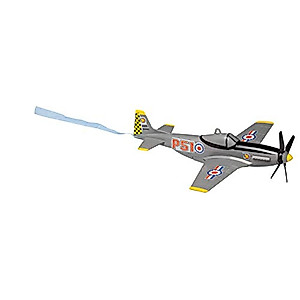 Daron Sky Fighter Flying Toy on a String , Grey