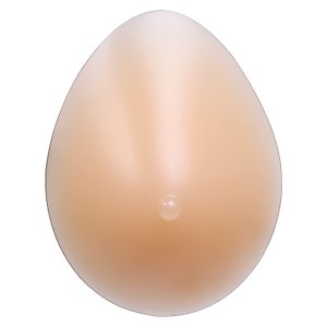 OMMITO Silicone Breast Form Mastectomy Prosthesis Bra Pad Enhancer Waterdrop Shape (1 Piece) A- Cup
