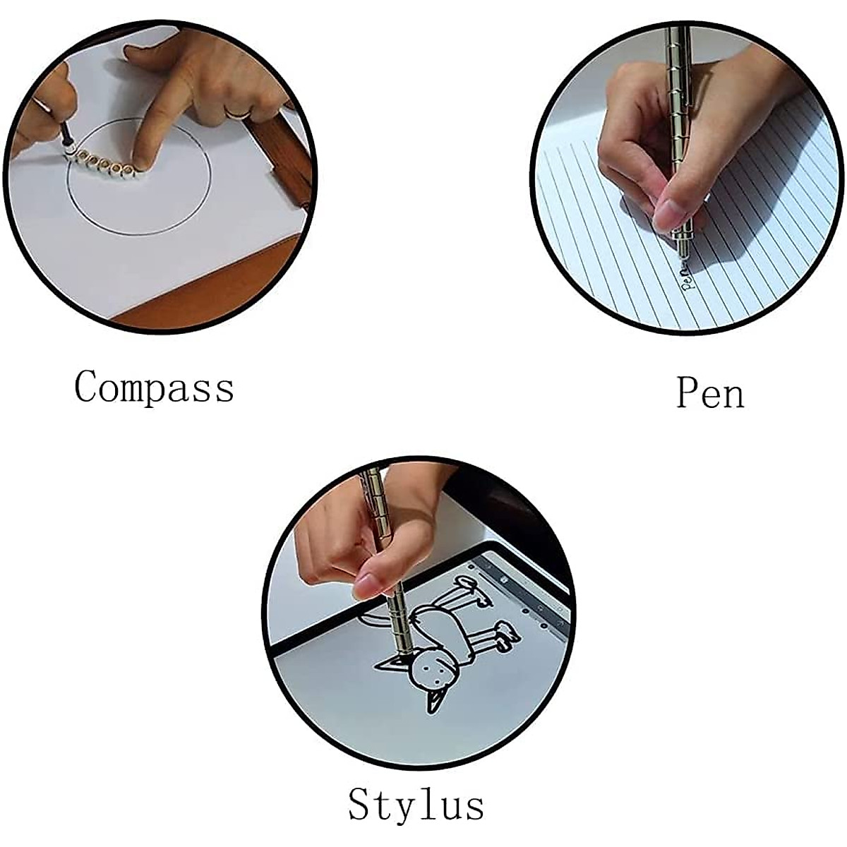 Fidget Pen, Decompression Magnetic Fidget Toy Pen, Magnet Pen Fidget Toy Relieve Pressure Novel Toy Gift for Kids or Friends! (colours)