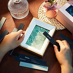 20 Pcs Honoson Sanding Sticks for Plastic Models Polishing Sticks Assorted Metal and Wood Sanding Tools Accessory for Model Craft Amateur Beginner(Low Grits Rating,Classic Style)