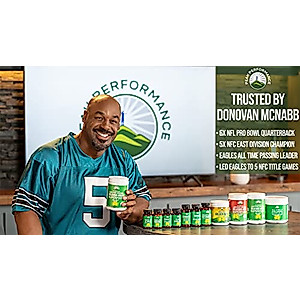 Peak Performance Organic Greens Superfood Powder Single Serve Travel Packets. Best Tasting Organic Green Juice Super Food with 25+ All Natural Ingredients for Max Energy and Detox. (20 Pack)