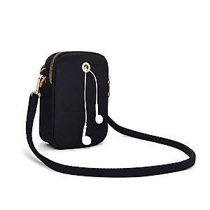 Small Crossbody Wallet Mini Crossbody Purse Cell Phone Shoulder Bag Over Shoulder Wallet Cross Body Purse Messenger Handbag with Strap