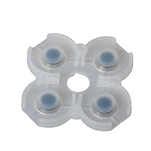 eJiasu Controller Pads All Set of Replacement Rubber Conductive Button Pad Kit for Sony PlayStation 4 Controller Gamepad (1 Set)