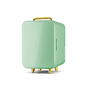 YAARN Small Fridge for Bedroom 8L Mini Fridge Refrigerator Cooler and Warmer Constant Temperature Skincare Preservation for Room Car Portable
