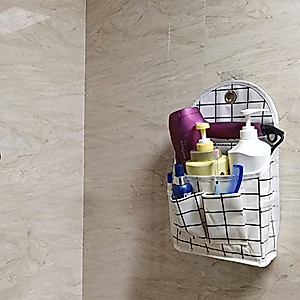 8 Pack Wall Hanging Storage Bag with Pockets, Over The Door Organizer Foldable Bags with Hooks for Bathroom Bedroom Kitchen Rv Storage and Organization