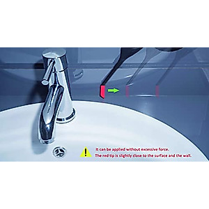 ORXPLUS TOOLS 10pcs Caulking Tool Kit Silicone Finishing Tool for Tight Areas Bathroom Kitchen Window Sink