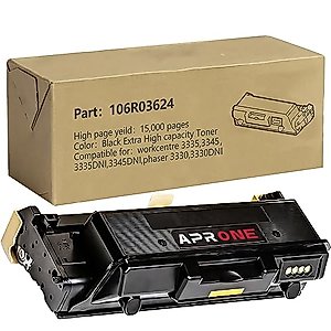 3330 3335 3345 106R03624 Toner Cartridges Replacement for Xerox WorkCentre 3335 3345 Phaser 3330 Toner (Extra High Yield - 15,000 Pages)