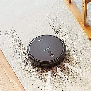 ECOVACS DEEBOT N79S Robotic Vacuum Cleaner with Max Power Suction, Upto 110 Min Runtime, Hard Floors and Carpets, Works with Alexa, App Controls, Self-Charging, Quiet