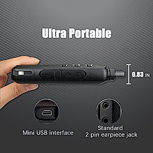 Retevis RT22S 2 Way Radios Rechargeable Walkie Talkies with Headset Long Range Channel Display Lock Emergency Alarm Signal Prompt VOX, Two Way Radios for Family Event Skiing Gift Stores (4 Pack)