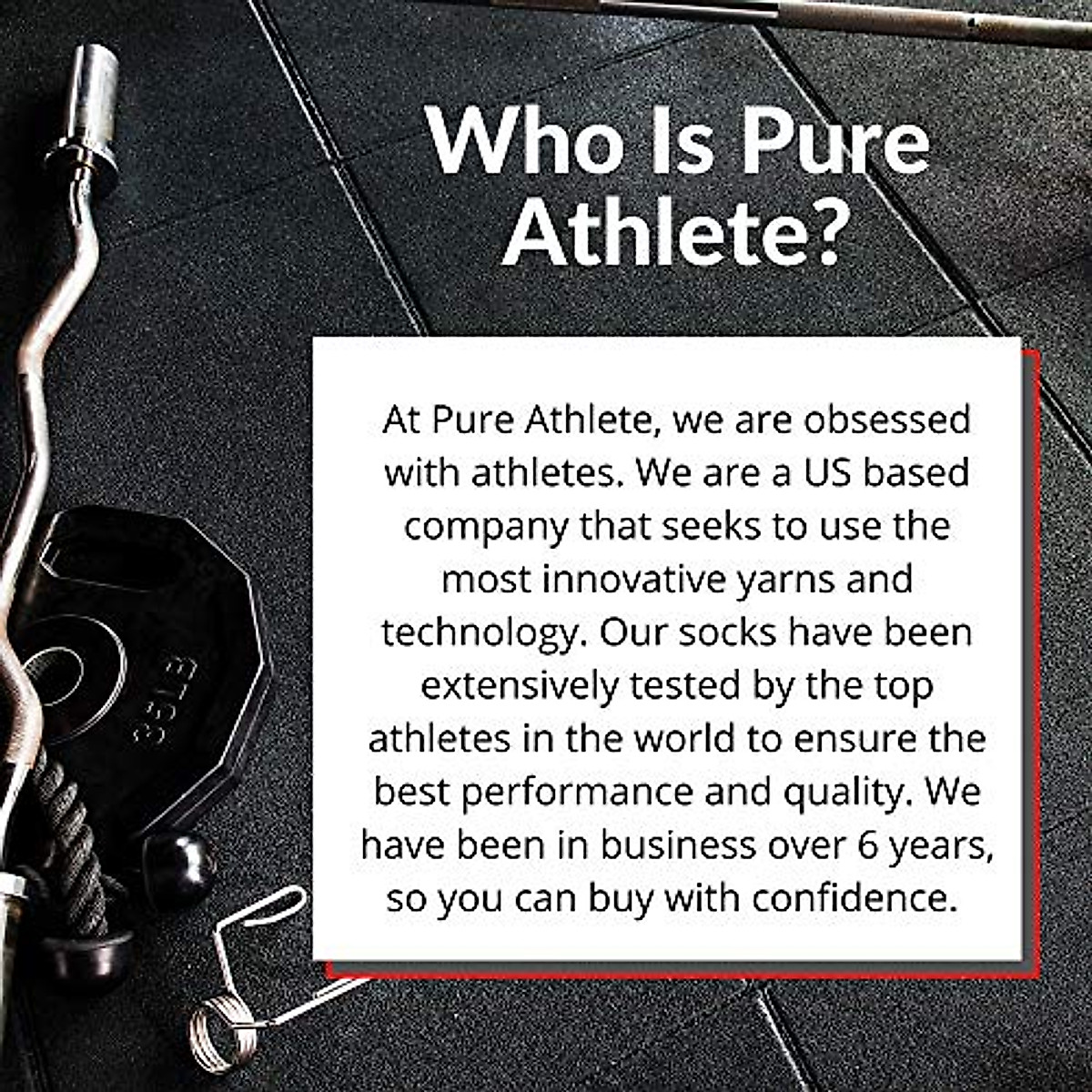 Pure Athlete Lifting Socks- Weightlifting Shin Guards, Deadlift Protector Compression Sock for Cross Training & Weightlift (Black/Grey, Large)