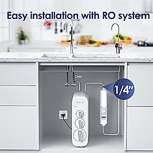 Waterdrop G3 Replacement Filter 1-Year Combo, 2 WD-G3-CF Filters and 1 WD-G3-CB Filter and 1 Mineral Filter, Replacement for WD-G3-W, WD-G3P600 and WD-G3P800-W Reverse Osmosis System, New Logo Design