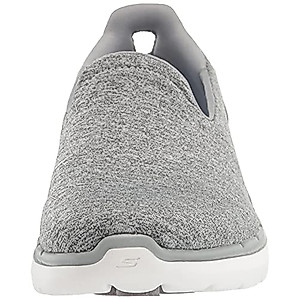 Skechers Women's GO Walk 6-Grand Horizon Sneaker, Gray, 8 Wide