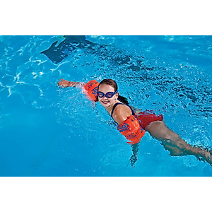 Zoggs Swimming Aid Children's Easy Inflate And Trade Roll-ups - Orange, 1-6