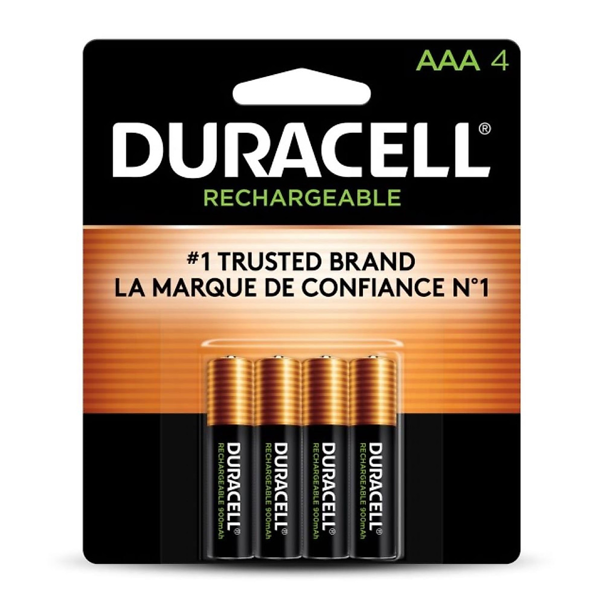 Duracell Precharged Recharg. Battery,AAA (Pack of 2)