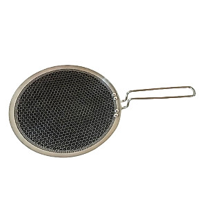 Satre Online and Marketing Triply Honeycomb Stainless Steel Concave Roti Tawa, Riveted Handle, Roti Tawa/Pan, Induction compatible, Nonstick Roti Tawa