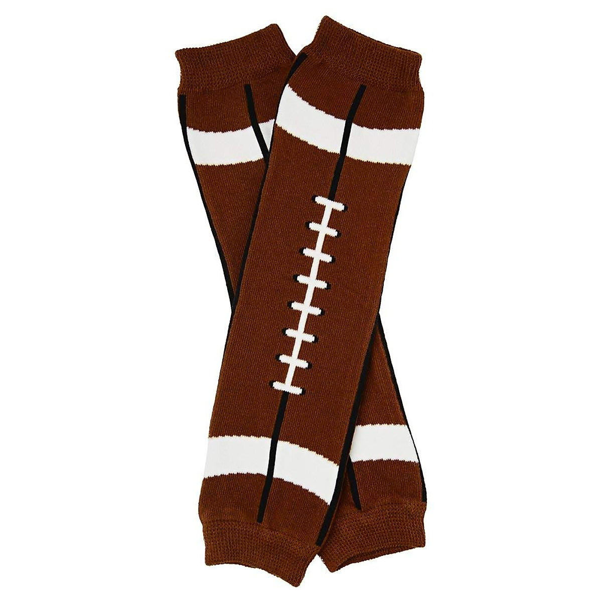 juDanzy Christmas and Halloween baby and toddler Leg Warmers for Girls and Boys (One Size, Football)