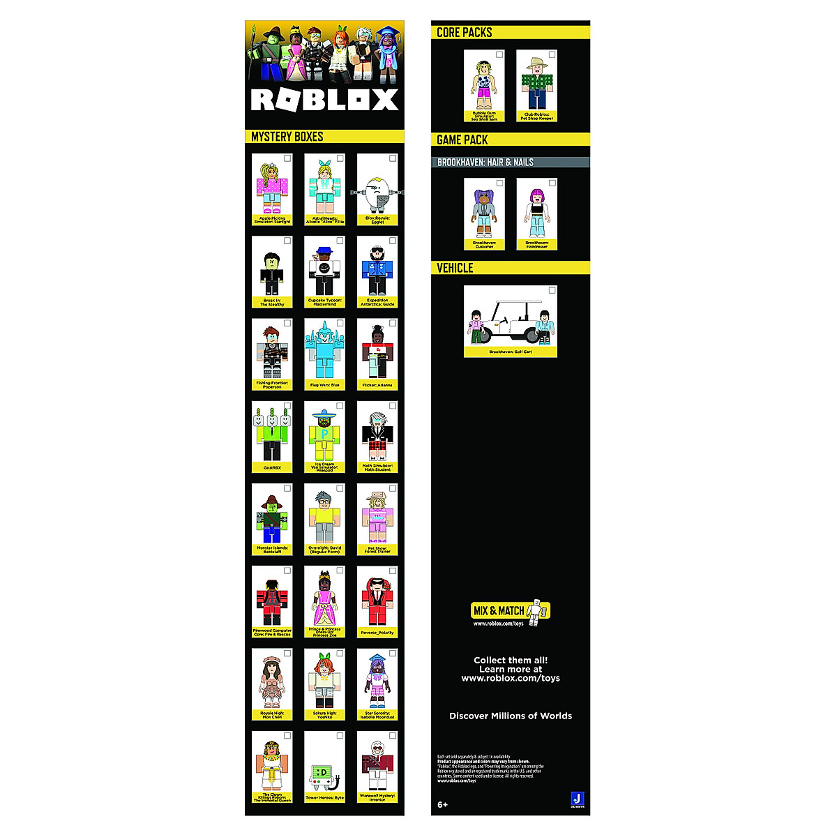 Roblox Celebrity Collection - Club Pet Shop Keeper + Two Mystery Figure Bundle [Includes 3 Exclusive Virtual Items]