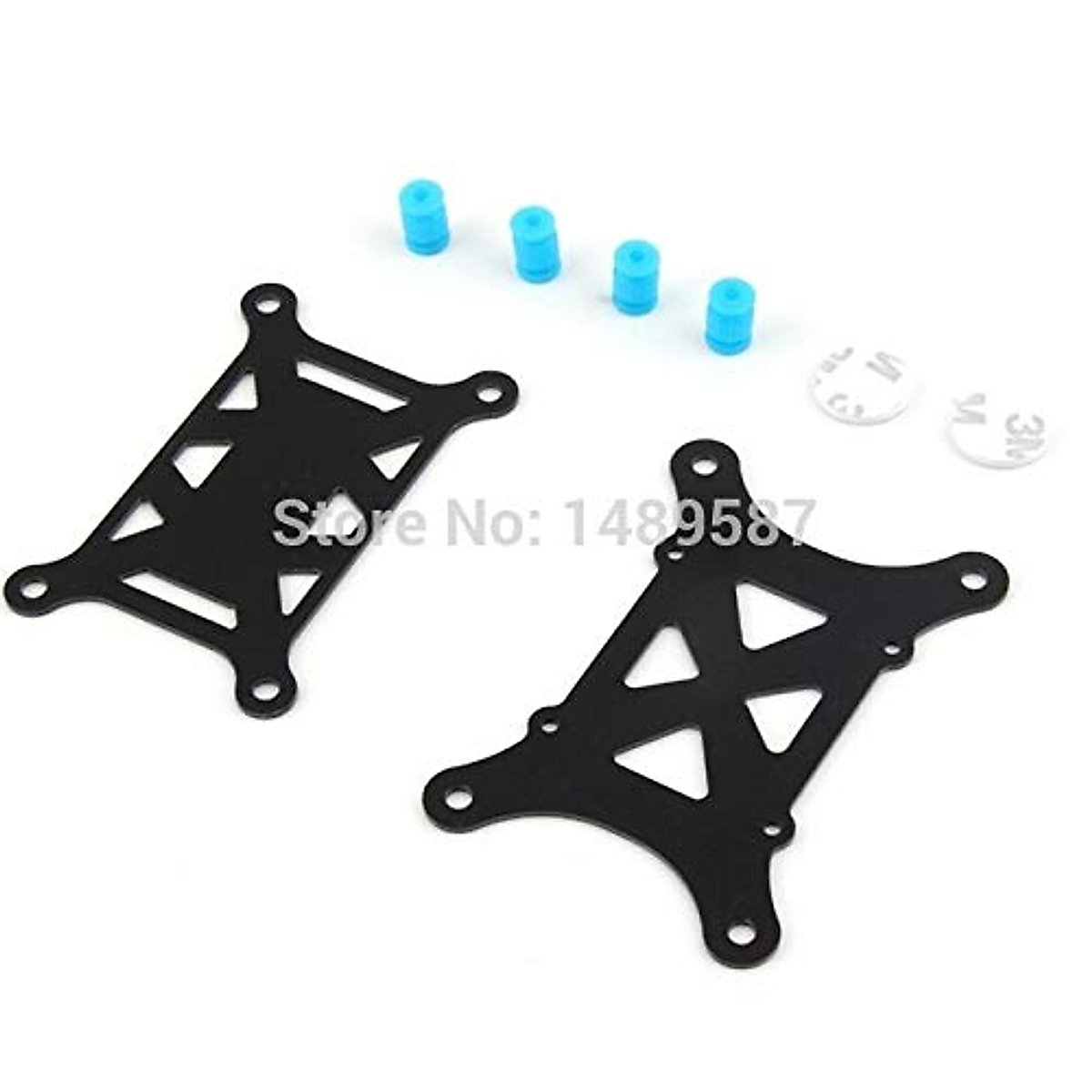 Hockus Accessories 1/10/50 RC Flight Controller Board Anti-Vibration Set Shock Absorber for Quadcopter APM 2.6 2.5/ KK / MWC - (Color: 50 pics)
