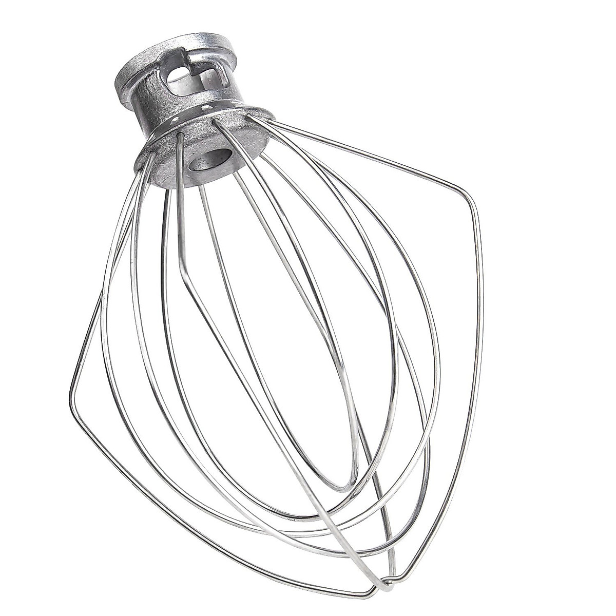 6-Wire Whip Attachment Fits KitchenAid Tilt-Head Stand Mixer Replace K45WW, Stainless Steel, Egg Heavy Cream Beater, Cakes Mayonnaise Whisk