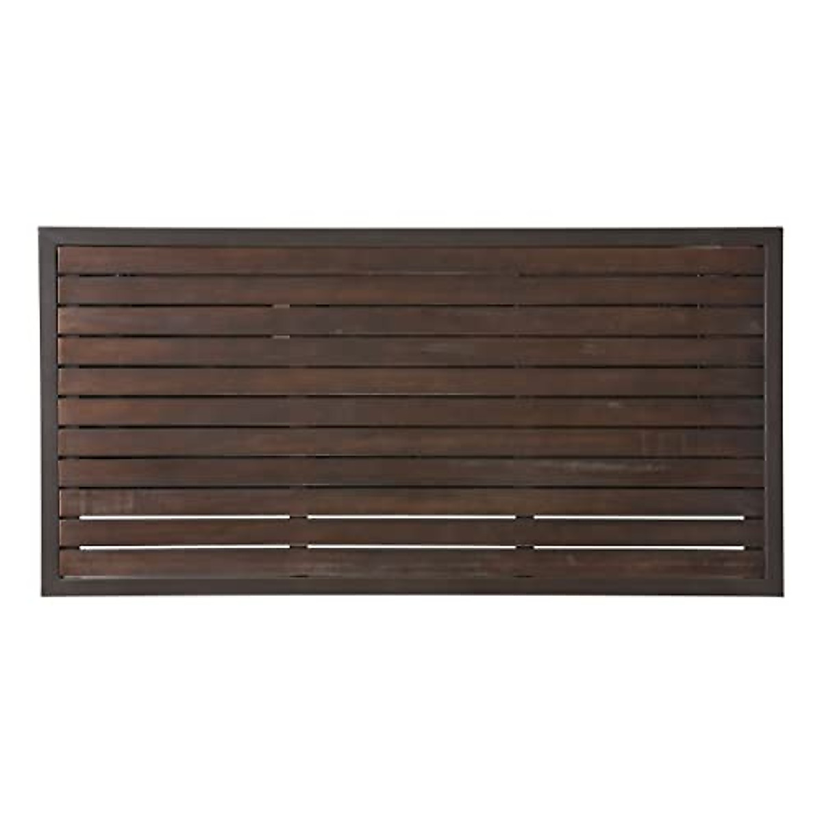 Christopher Knight Home Milos Acacia Bar Table, Dark Brown / Rustic Metal