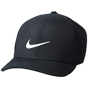 Nike Unisex Nike Aerobill Classic99 Performance Hat, Black/Anthracite/White, Medium/Large