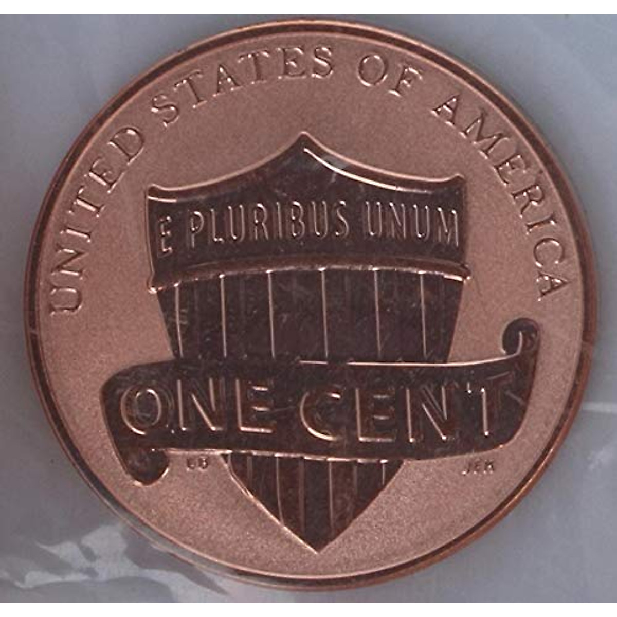 2019 W Lincoln Shield 2019 W Reverse Proof Lincoln Shield Cent With Envelope And COA Penny Very Good US Mint DCAM