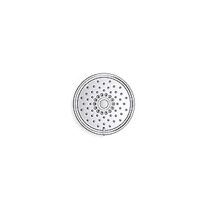KOHLER 22170-CP Purist Multifunction Showerhead, Wall-Mount Showerhead with Three Sprays, 2.5 GPM, Polished Chrome