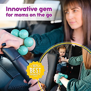 TOTES BABIES Boogie Bracelet – Easily Accessible Always at Hand Storage Bracelet for Moms on the Go (Pink)