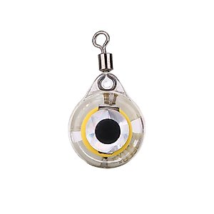 Deep Drop LED Fishing Light,3PCS LED Fishing Lures Bait Light Fish Flash Light Lamp Underwater Luminous Lures Bait Fishing Tackle (Multicolor)