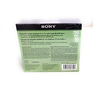SONY CD-RW80 5-Pack