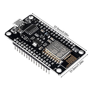 Diitao 6PCS ESP8266 NodeMCU LUA CH340 Flash Serial Wireless Module CP2102 4M Bytes ESP-12E WiFi Internet Development Board