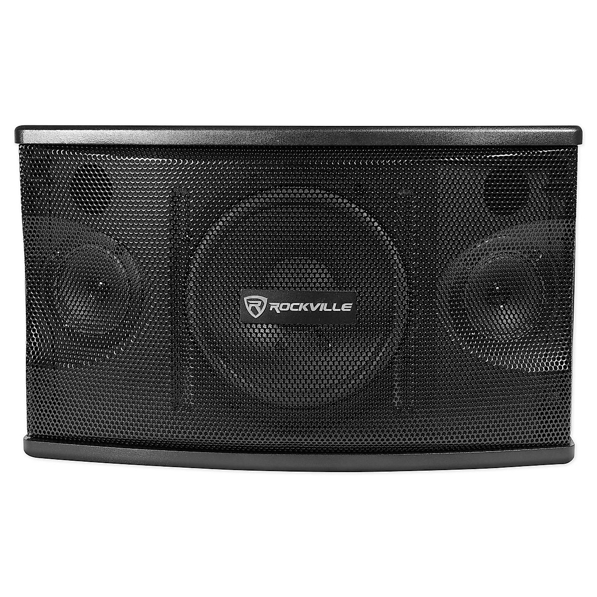 Pair RockvilIe KPS80 8" 800w Speakers w/Wall Brackets for Restaurant/Bar/Cafe