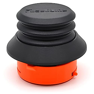 FusedLine Single Dose Hopper with Silicone Bellows and Anti-Popcorning Weight | Compatible with Breville Barista Express, Pro, and Touch | Black