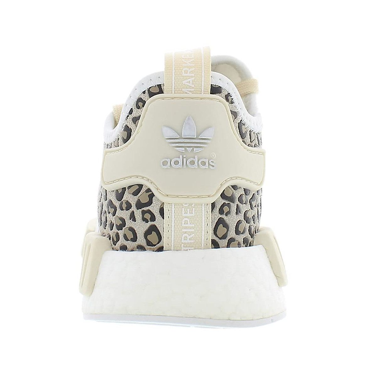 Adidas NMD R1 Womens Shoes Size 8, Color: Cloud White/Silver Metallic/Ecru Tint