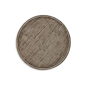 Signature Design by Ashley Zinelli Contemporary Coffee Table with Tray-Style Top and Chrome Base, Gray