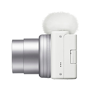 Sony ZV-1 II Vlog Camera for Content Creators and Vloggers (White)
