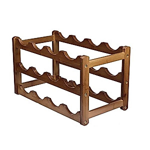 ZYZMH Wooden Wine Rack Cabinet Holder Shelf Free Standing Holders Barware Storage Wine Racks Home Kitchen Bar (Flavor : White-Dinosaur Doodle4, Size : E)