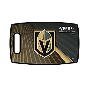 Sports Vault NHL Vegas Golden Knights Large Cutting Board, 14.5" x 9"