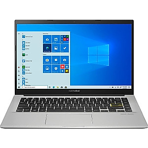 ASUS Vivobook 14'' FHD (1920x1080) Laptop, Intel i3-1005G1 1.2GHz, 4GB DDR4, 256GB SSD, Intel HD Graphics 610, WiFi, Bluetooth, Webcam, HDMI, Windows 10 Home + Accessories
