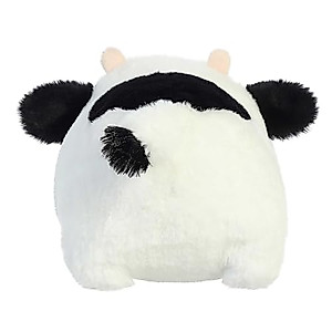Aurora® Adorable Spudsters™ Tutie Cow Stuffed Animal - Comforting Cuddles - Playful Companions - White 10 Inches