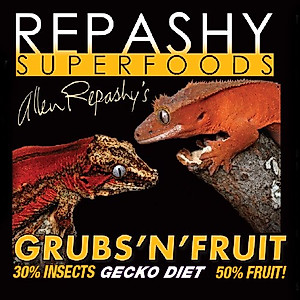 Repashy Grubs 'N' Fruit Crested Gecko Diet 3 Oz JAR