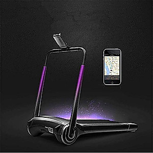 MADELL Folding Runner Small Folding Treadmill， Home Fitness Weight Losshine Sports Equipment， Ultra-Quiet Indoor Treadmill， Monitoheart Rate