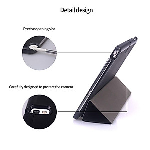 AFesar Galaxy Note 10.1 2014 Edition Tablet Case, Lightweight Smart Trifold Stand Case Cover for Samsung Note 10.1 Model SM-P600 P601 P605 with Magnetic Pocket