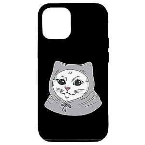 iPhone 13 Pro White Main Coon Cat Outfit For Cat Lover Cats Case